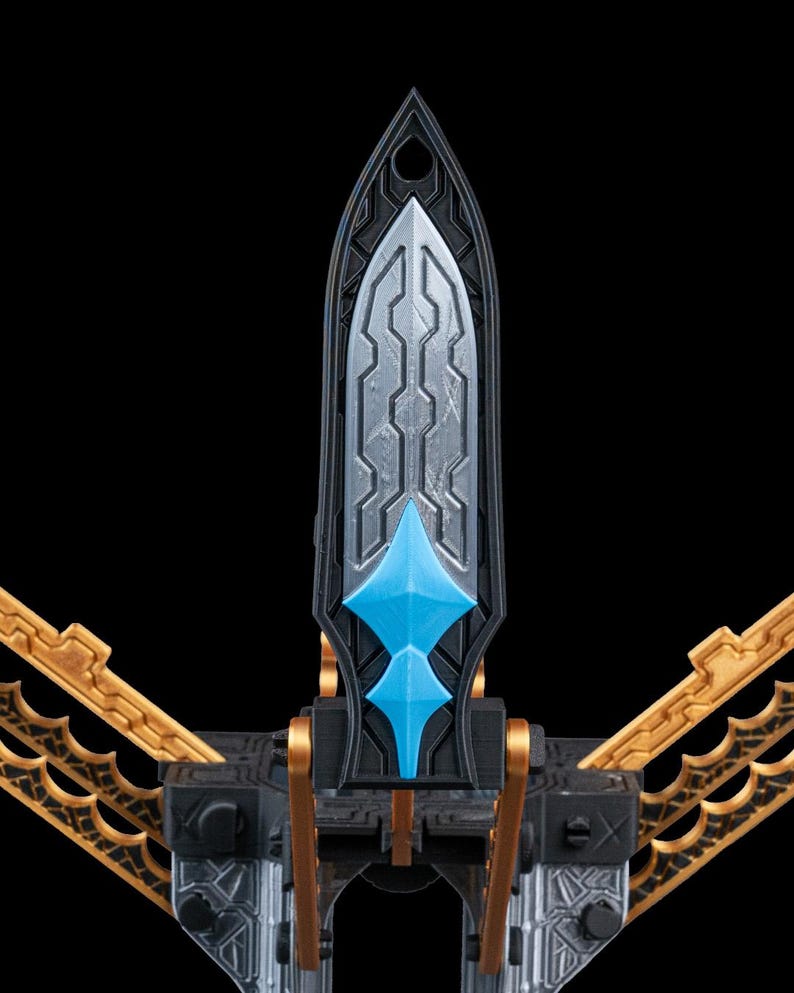 Auric Talon Gauntlet - 3D Printed Cosplay Weapon | Articulated Claw ...