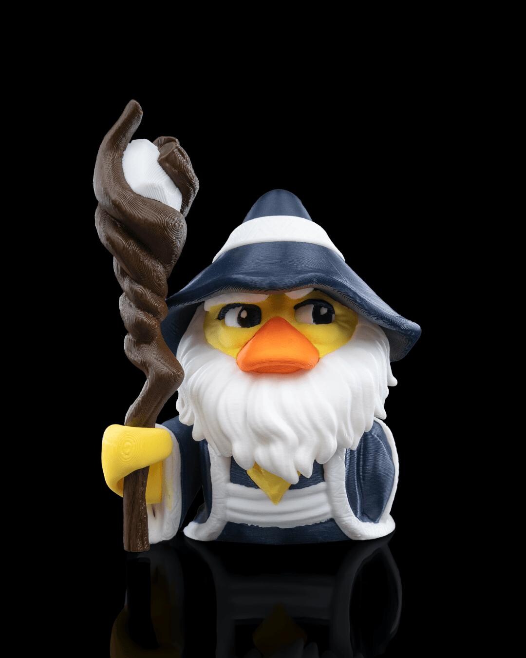 Spellquacker | 3D Printed Wizard Rubber Duck – | Articulated Magic Duck ...