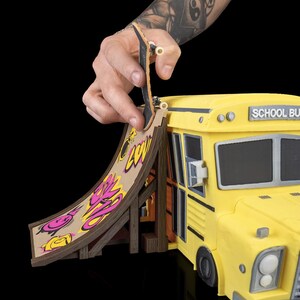 Bus Ramp – 3D Printed Fingerboard Skate Park | Mini Skate Ramp for ...