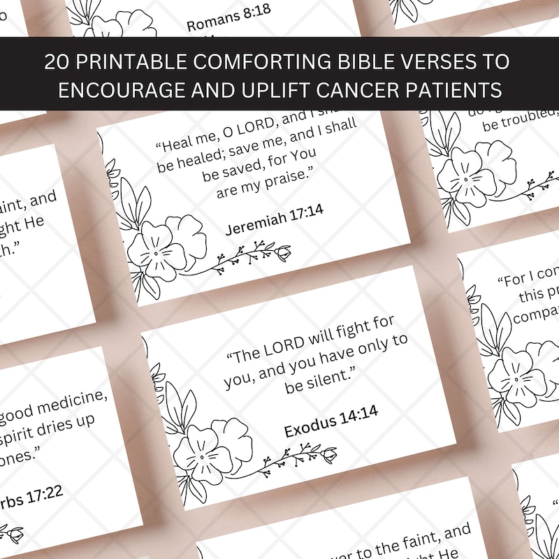 Bible Verse Blanket Chemo - Etsy