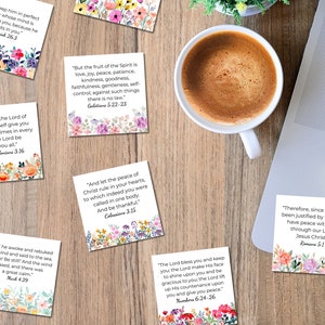36 Printable Encouraging Bible Verse Cards for Women About Peace to ...