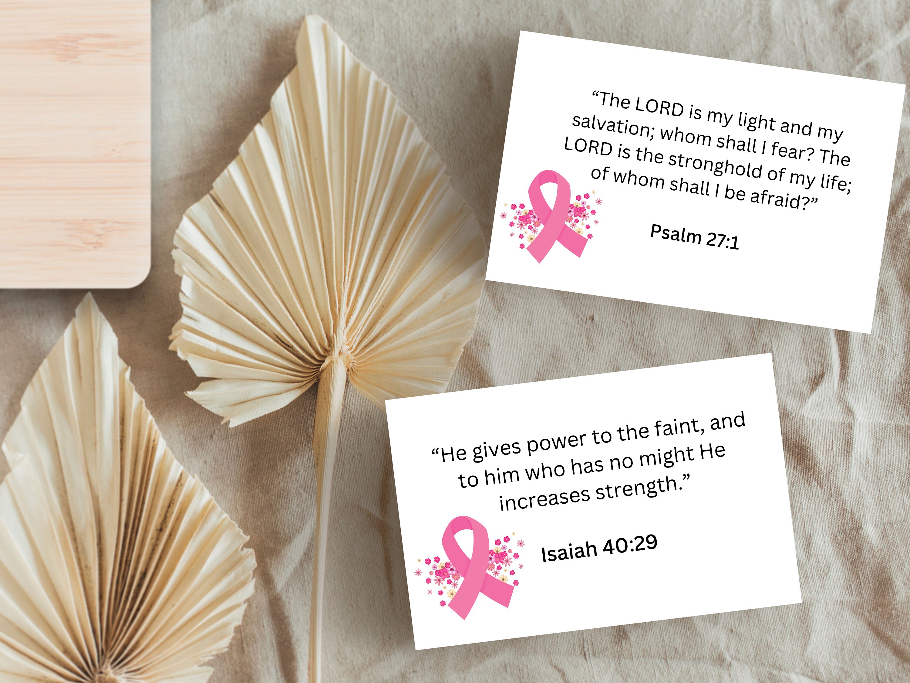 Set of 20 Printable Comforting Bible Verse Cards to Encourage and ...