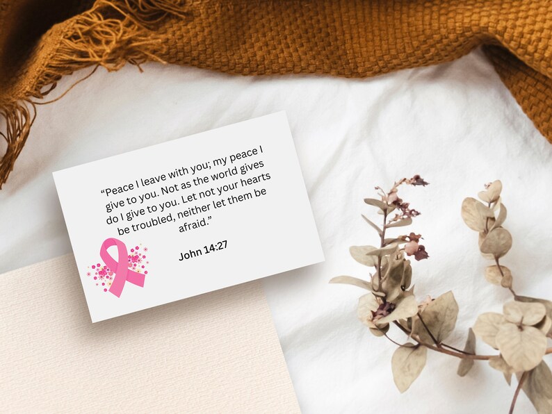 Set of 20 Printable Comforting Bible Verse Cards to Encourage and ...