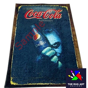 Checkered Rug,modern Floral Rug,flowery Rug,boho Decor Rug,decorative ...