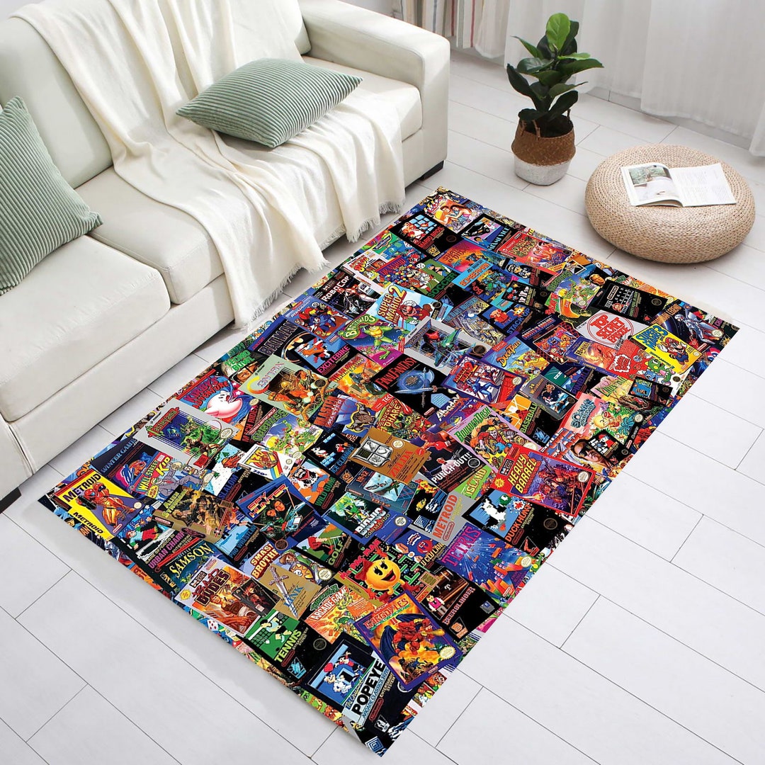 Favorite Movies Rug,movies Rug,cartoon Characters,cartoon Pattern Rug ...