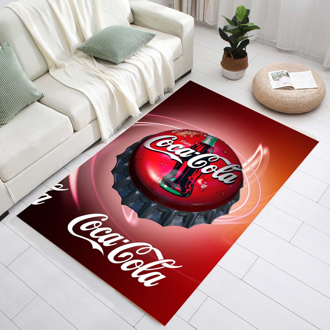 Coca Cola Rug,drink Cap Rug,drink Rug,cocacola,cola Cap Pattern Rug ...