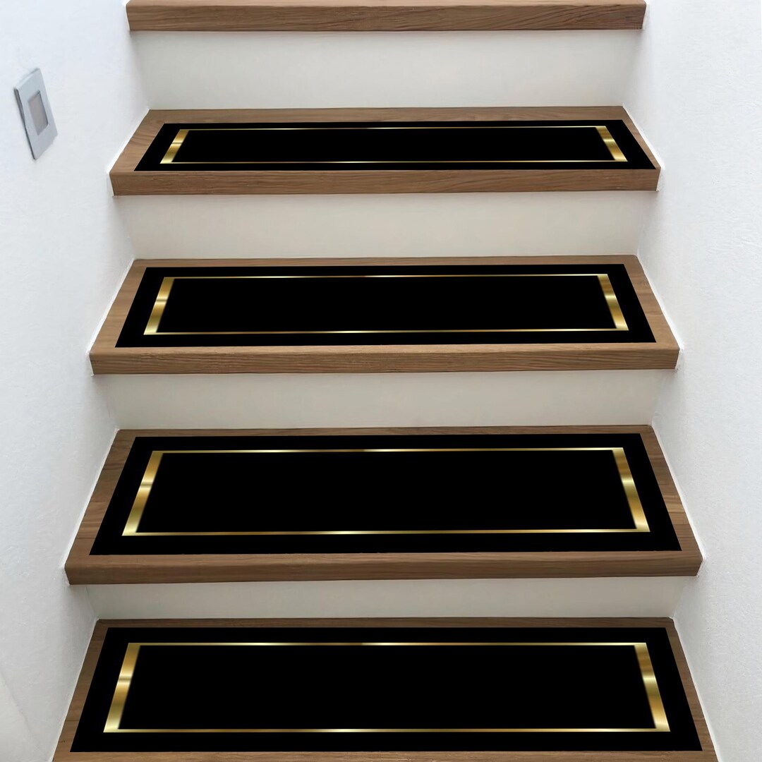 Stair Mats,stair Runnerstep Runner,framed Stairway Mats,staircase ...