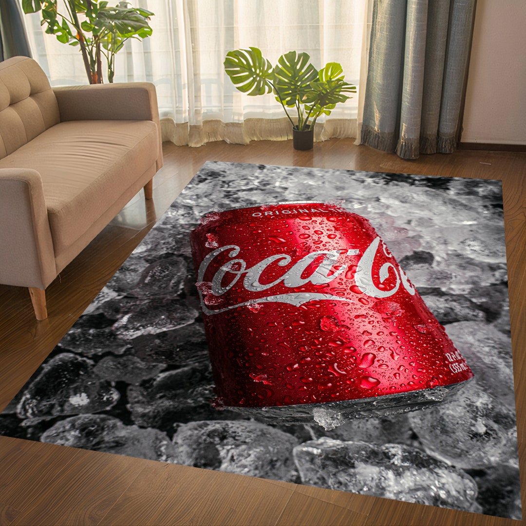 Coca Cola Rugs,cola Pattern Rugs,drink Rugs,coke Rugs,coca Cola,cola ...