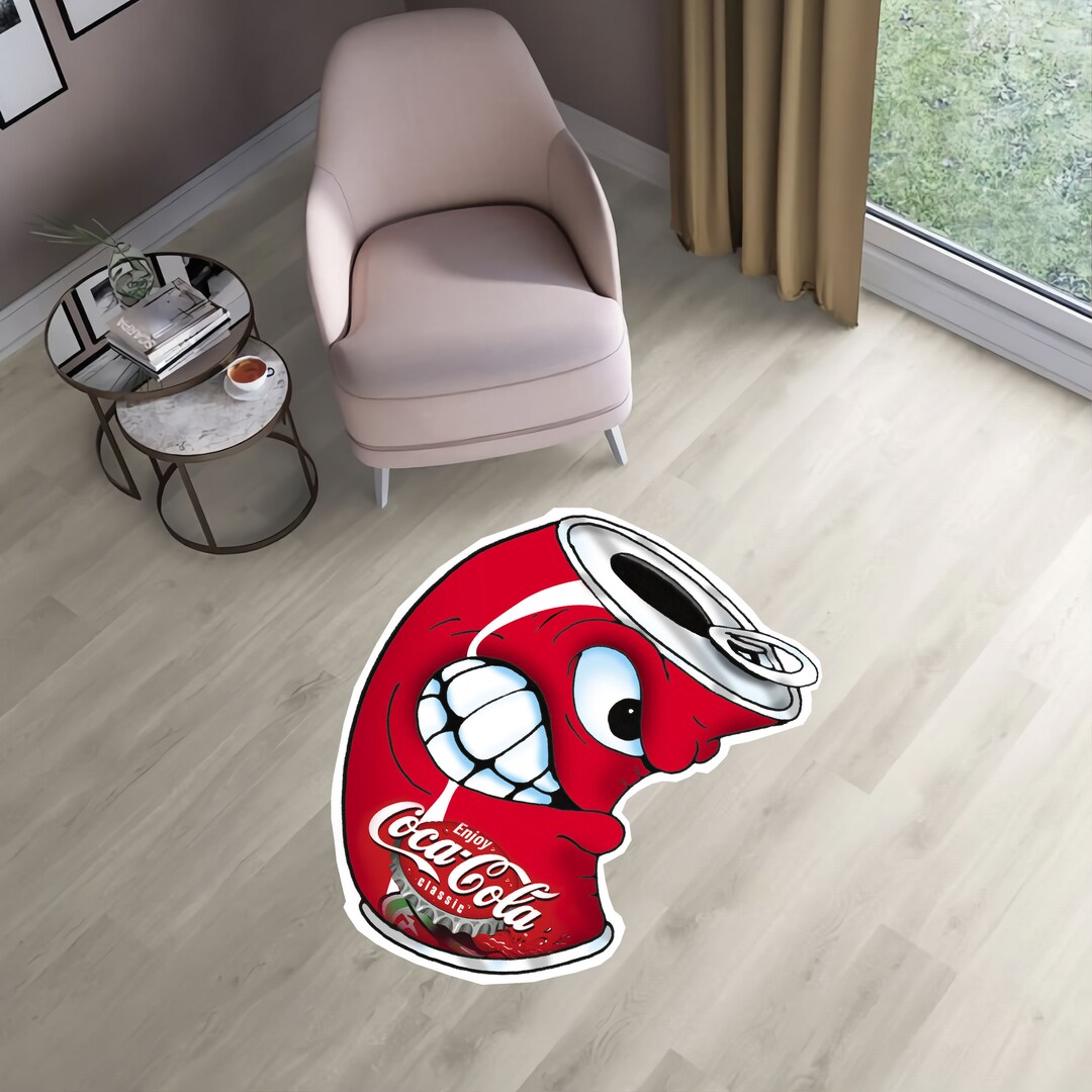 Coca Cola Matscola Pattern Matsdrink Matsshaped Matsnew - Etsy