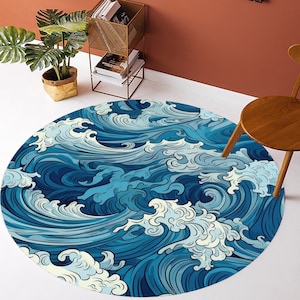 Water Rug,ocean Wave Rug,sea Wave Rug,creative Rug,water Pattern Rug ...