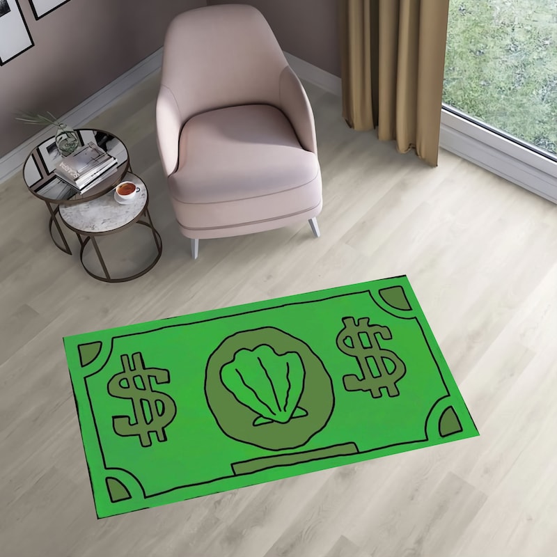 Money Dollar Rug - Etsy