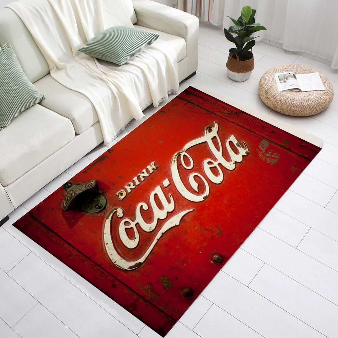 Coca Cola Rugs,cola Written Rugs,coke Rugs,cola Bottle,coke Cap Rugs ...