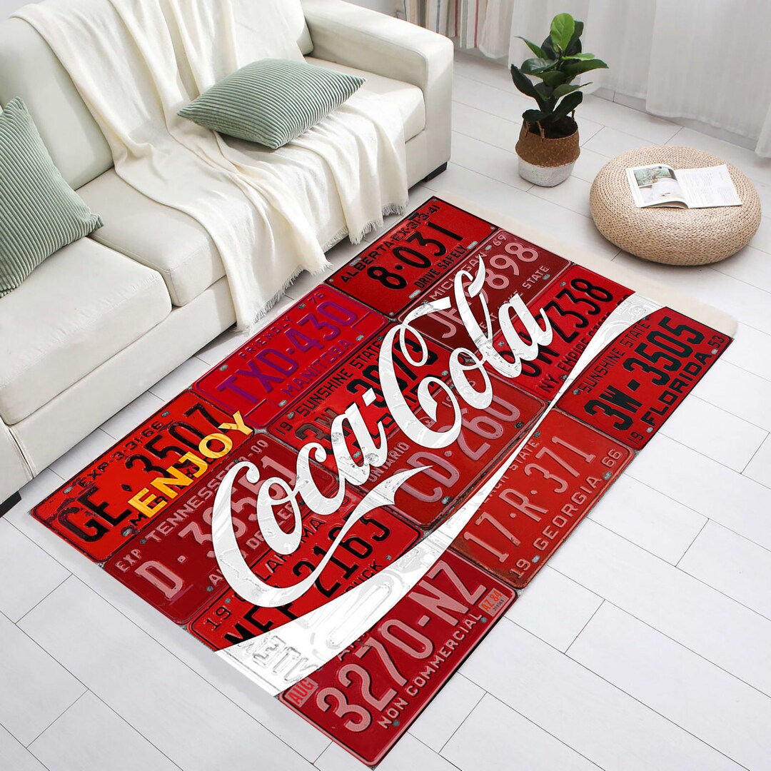Coca Cola Rugs,cola Written Rugs,coke Rugs,enjoy Written Rug,drink ...