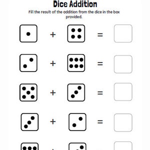 Fun and Educational Children's Printable Worksheets - Number Matching ...