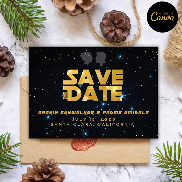 Geeky Wedding Invitation - Etsy