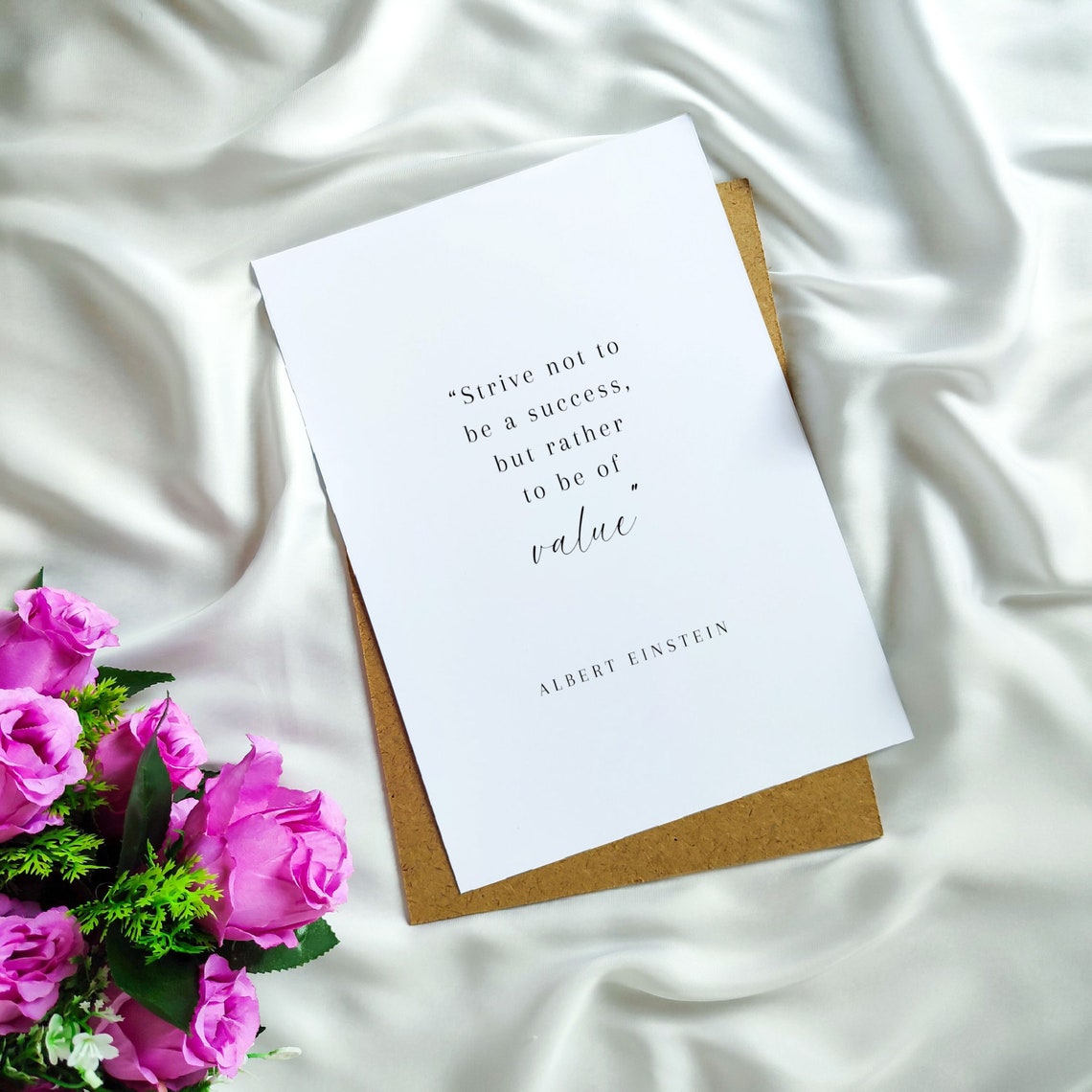 Albert Einstein Quote, Albert Einstein Poster, Office Printable ...