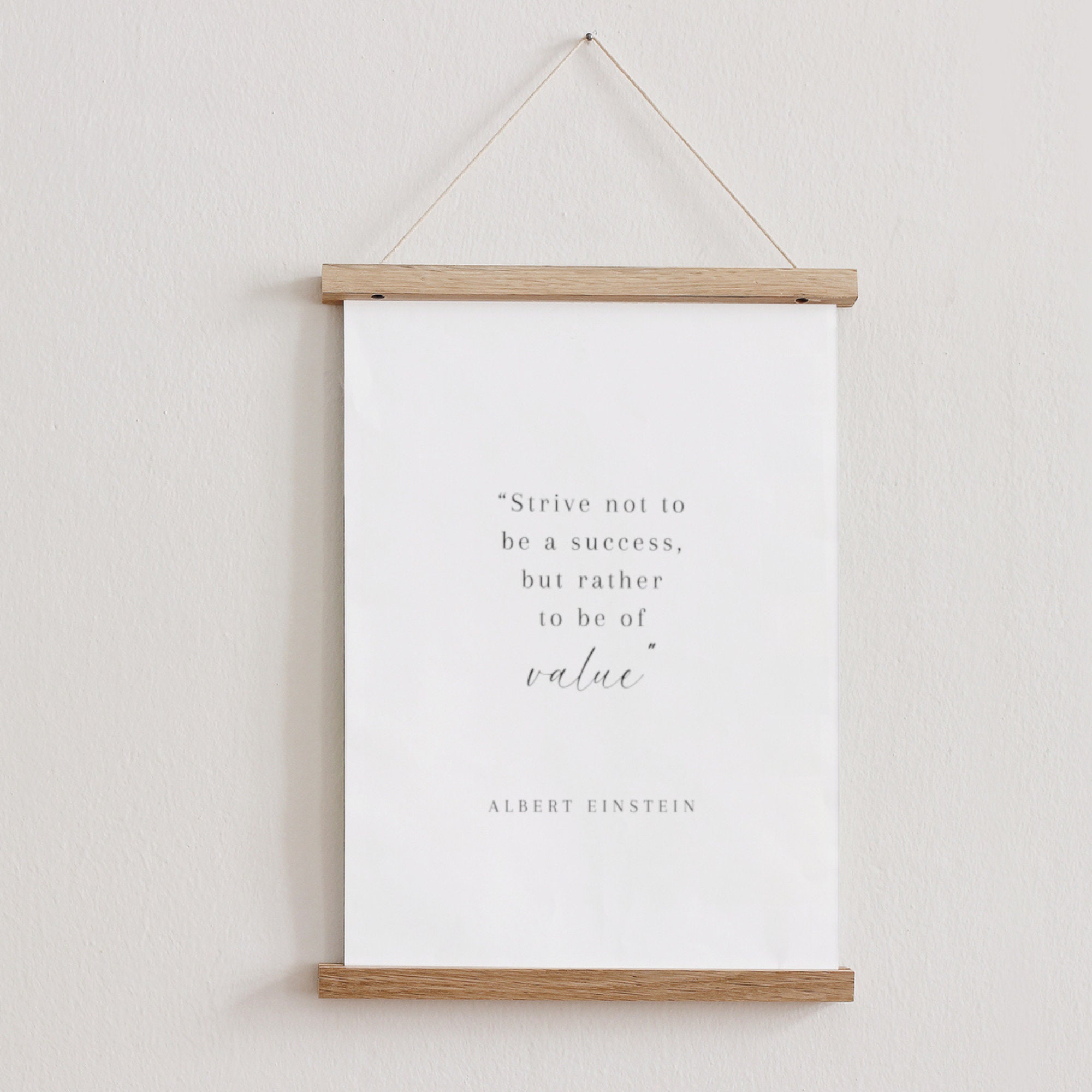 Albert Einstein Quote, Albert Einstein Poster, Office Printable ...