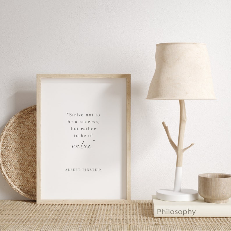 Albert Einstein Quote, Albert Einstein Poster, Office Printable ...