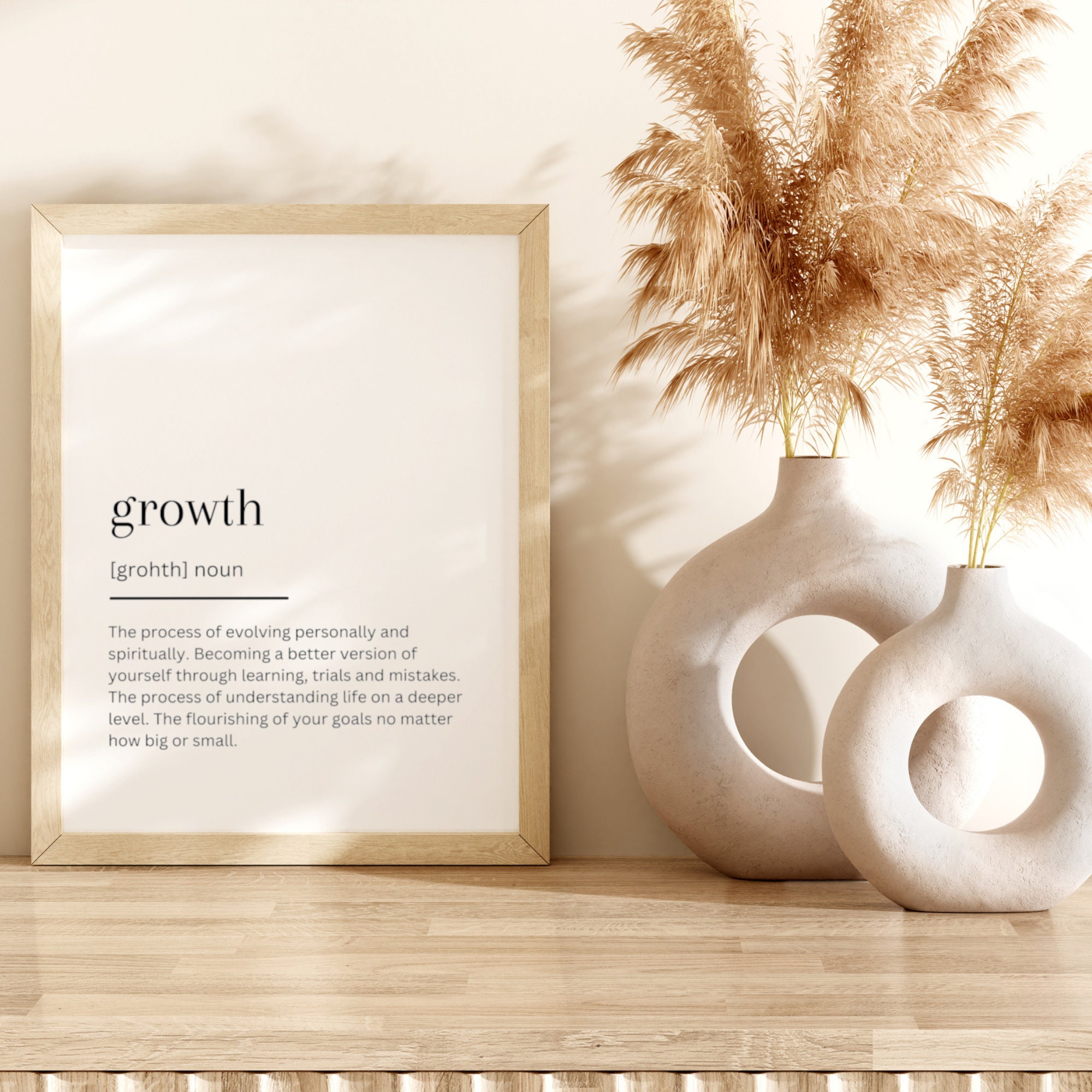 Growth Definition Print, Growth Quote, Definition Printables ...
