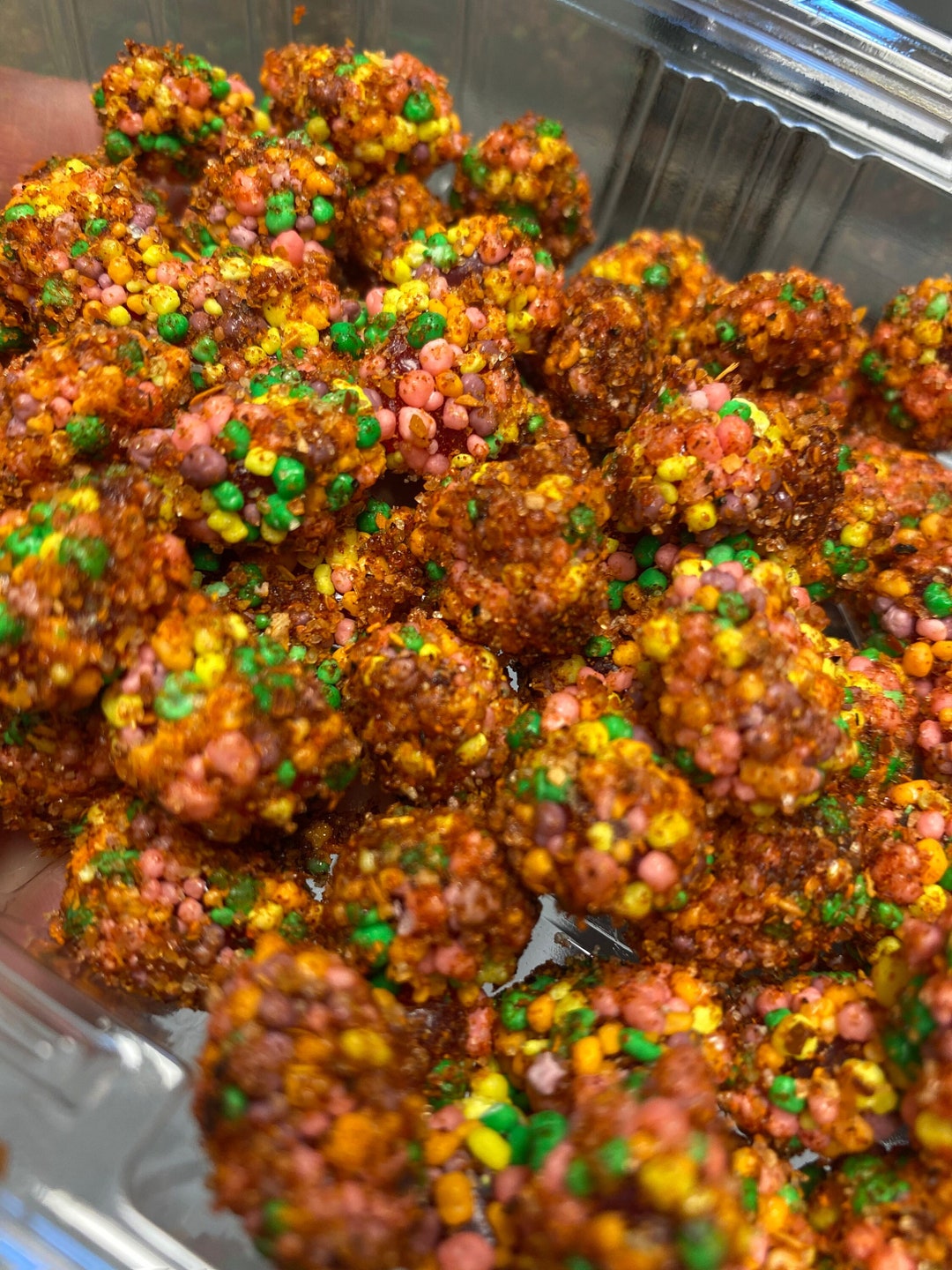 Chamoy Candies & Gummies Clusters (6oz Bag) - Etsy