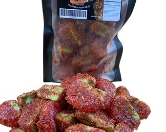 Chamoy Covered Candy, Chamoy Watermelon Slices, Gummy Watermelon ...