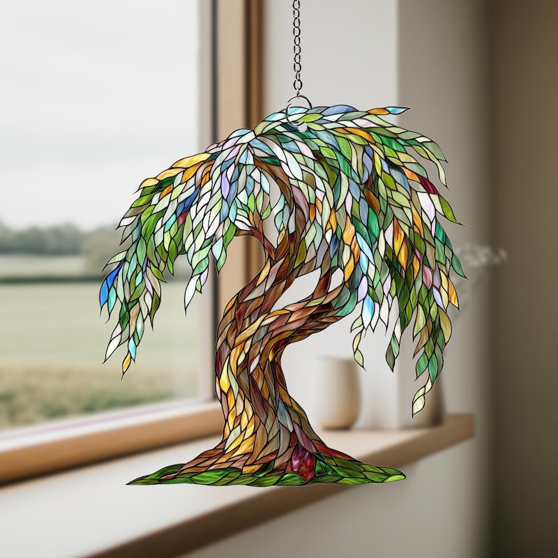 Wall Hanging Willow Tree - Etsy