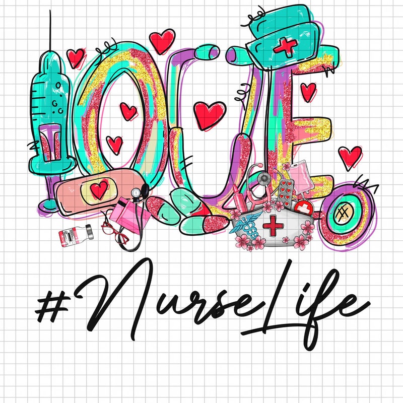 Nurse Life Png - Etsy