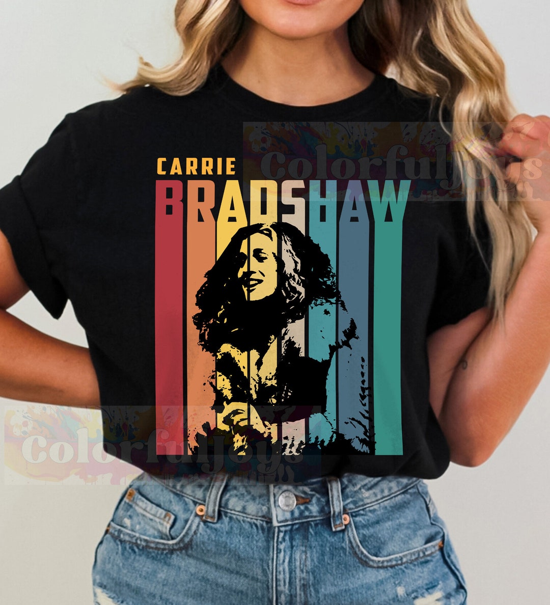 Limited Vintage Carrie Bradshaw Tshirt, Carrie Bradshaw Hoodie, Carrie ...