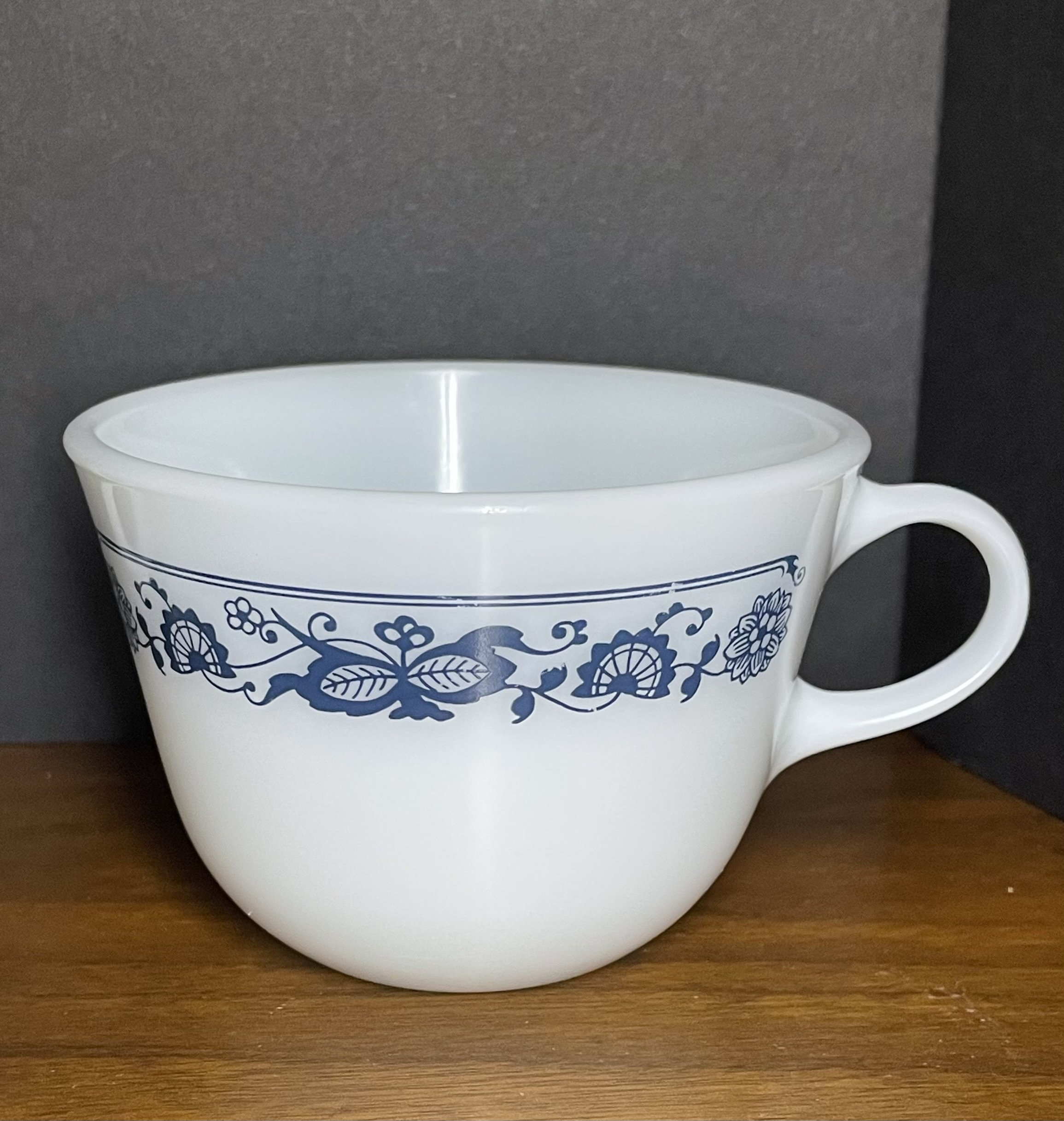 Choice of 2 Vintage PYREX Tea Cups Woodland Floral, Butterfly Gold, Old ...