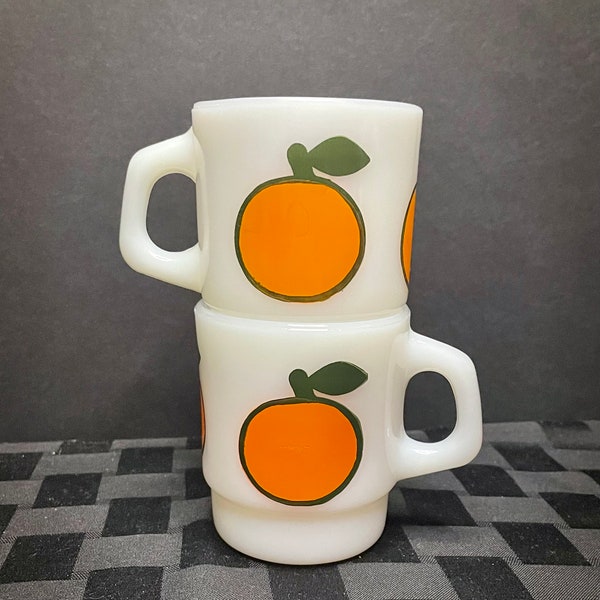 Orange Fire King - Etsy