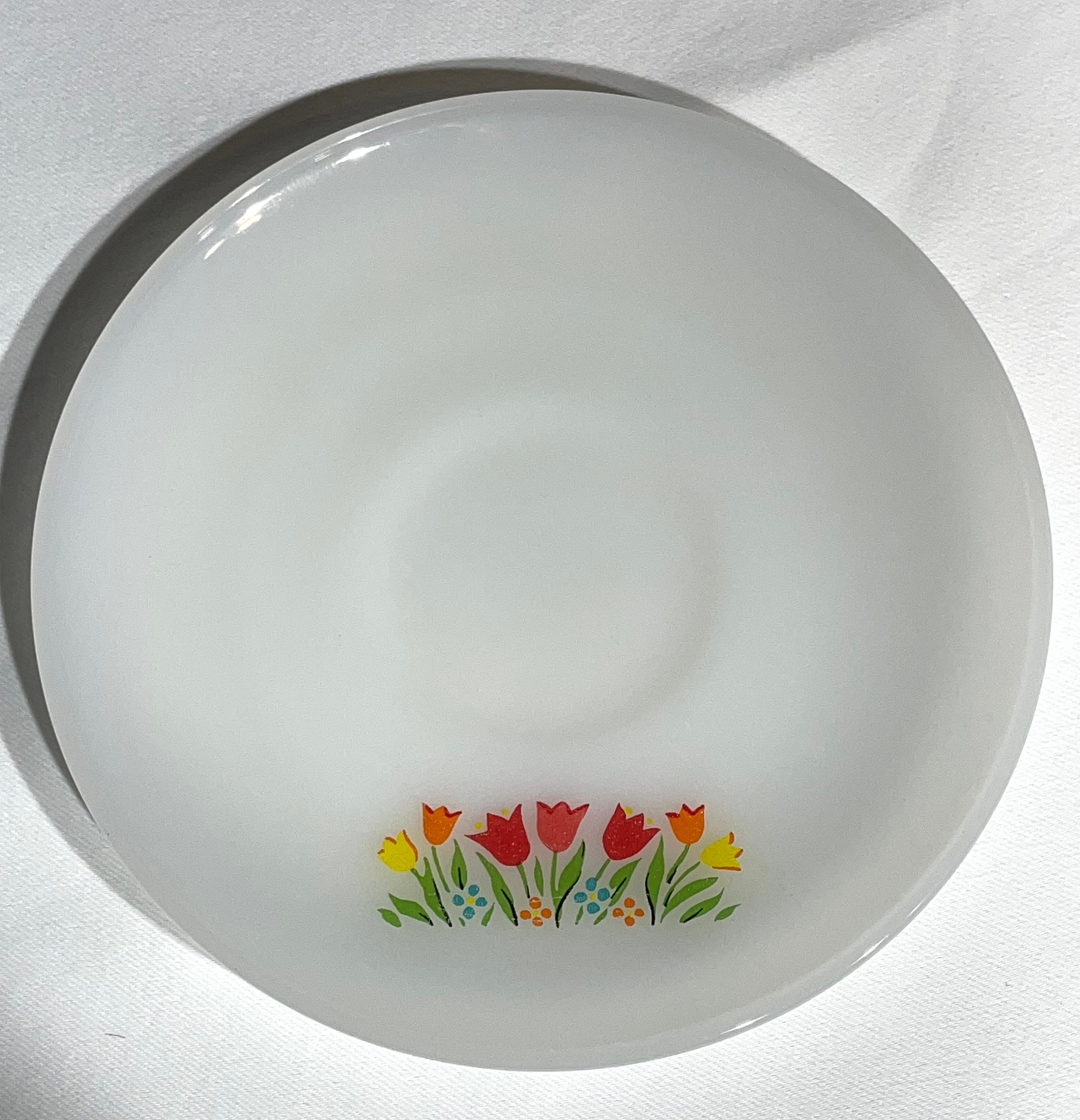 Vintage Fire King Tulips Tea Cup and Saucer Set, Vintage Fire King, Tea ...