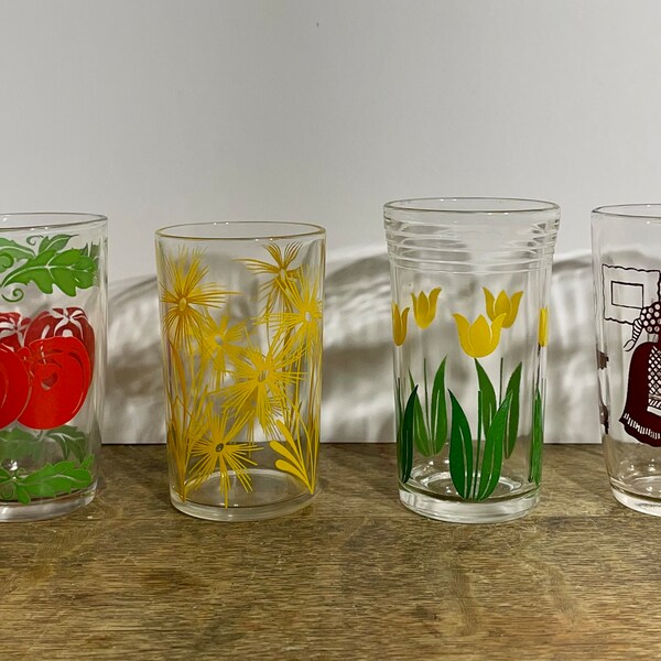 Small Juice Glasses - Etsy