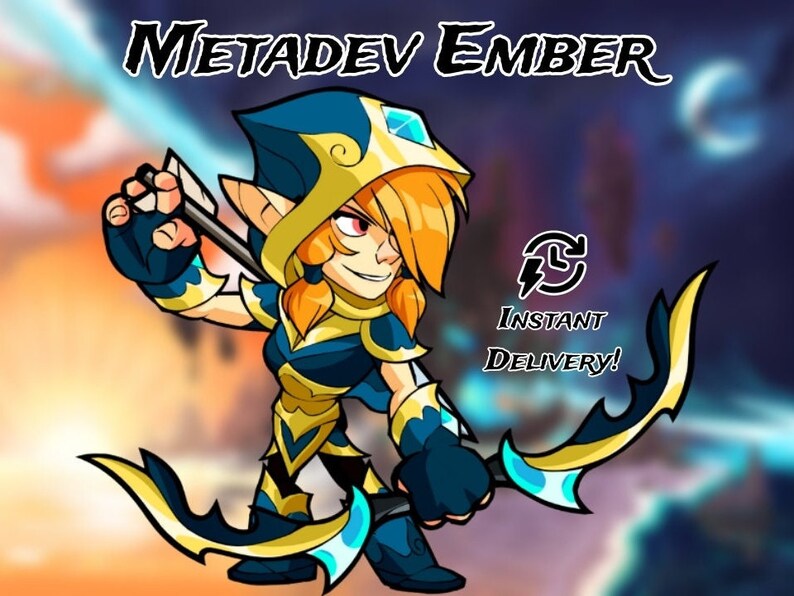 Brawlhalla Metadev Ember Skin - Etsy