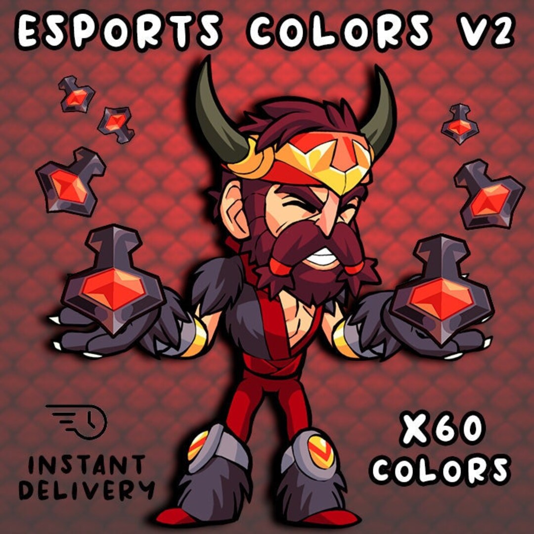 Brawlhalla 60x Esports Colour V2 - Etsy