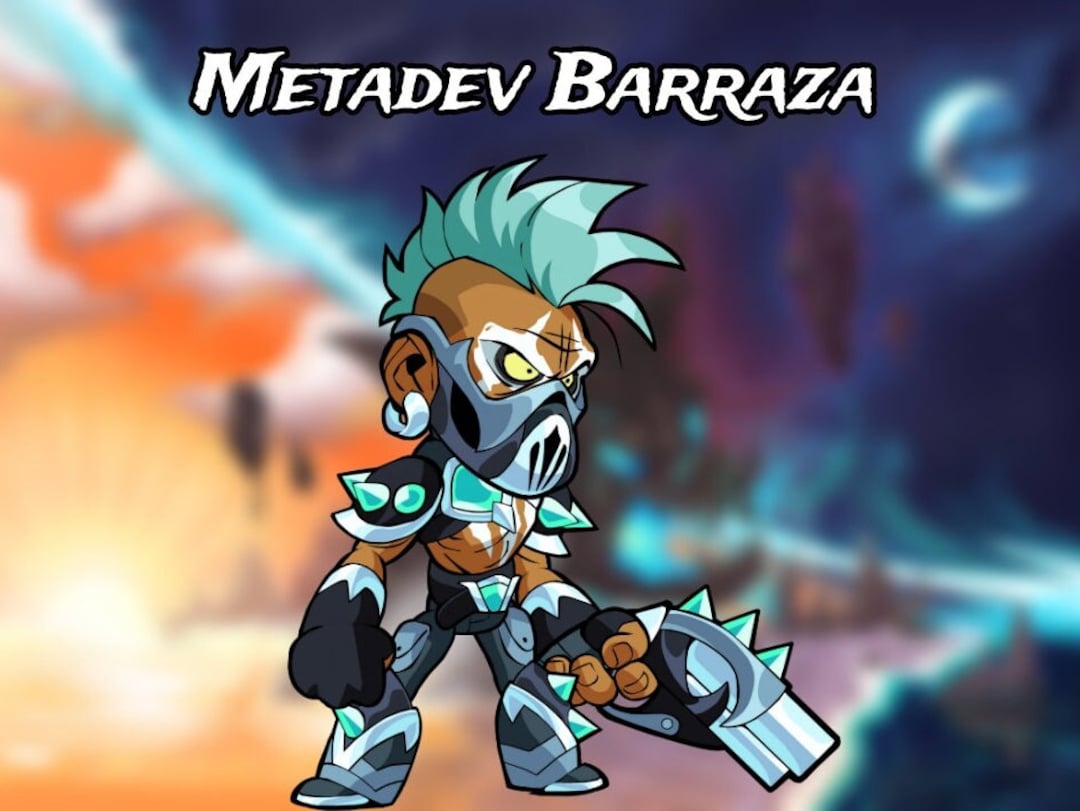 Brawlhalla Metadev Barraza Skin - Etsy