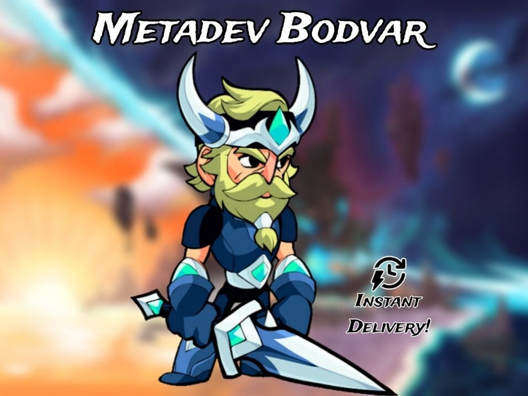 Brawlhalla Metadev-Bodvar Skin - Etsy.de