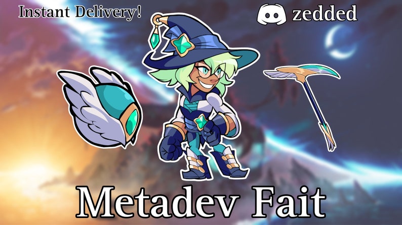 Brawlhalla Metadev Fait Skin - Etsy