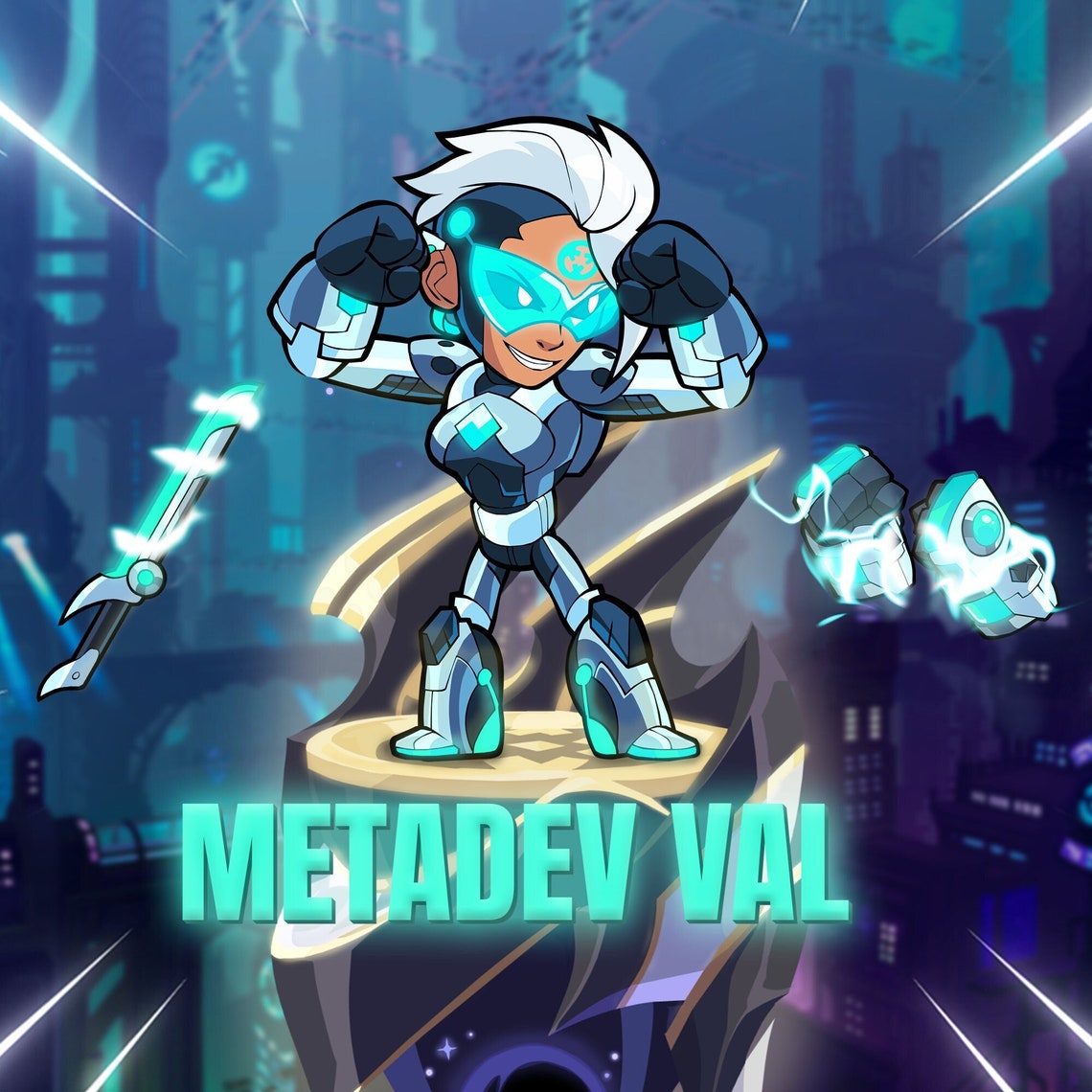 Brawlhalla Metadev Val Skin BCX Exclusive - Etsy