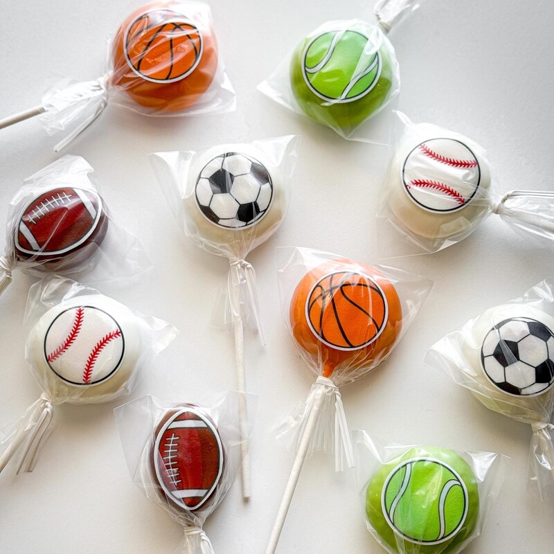 Basketball Cake Pop - Etsy