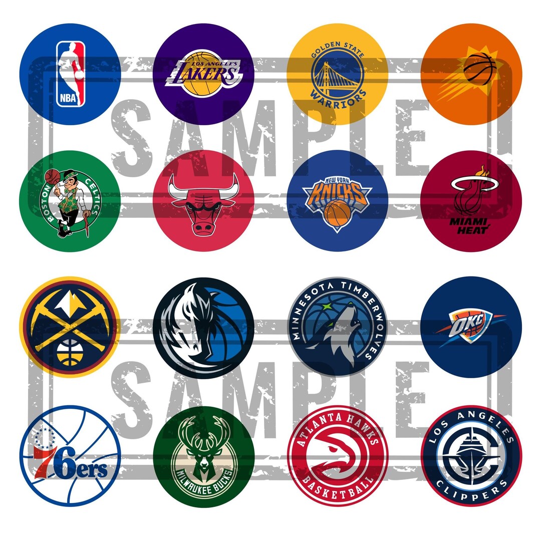 NBA Basketball Edible Icing Images for Cake Pops / Cakesicles ...