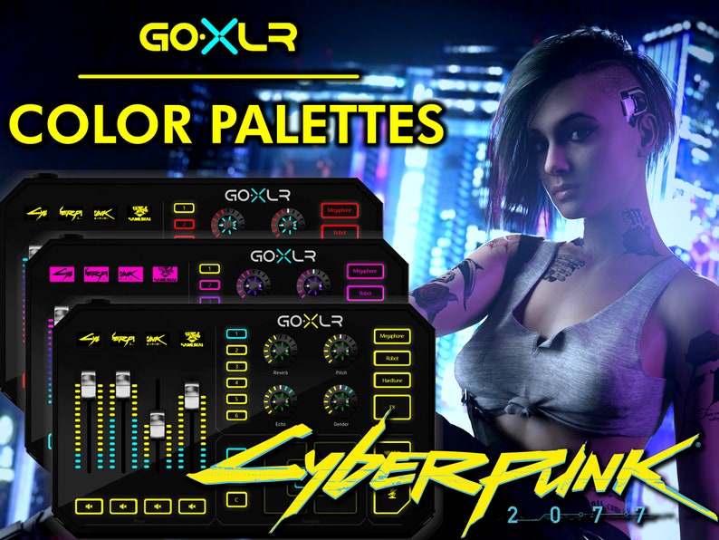 Cyberpunk 2077: Goxlr Color Palette - Etsy