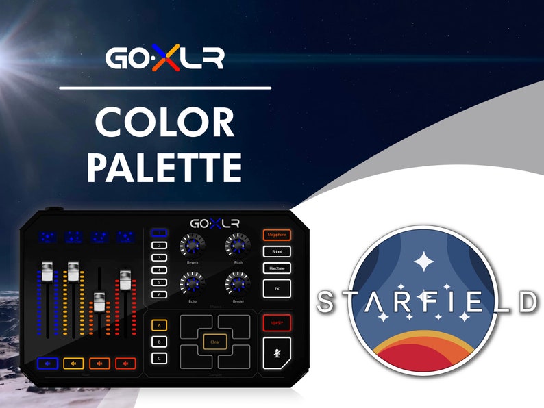 Starfield: Goxlr Color Palette - Etsy New Zealand