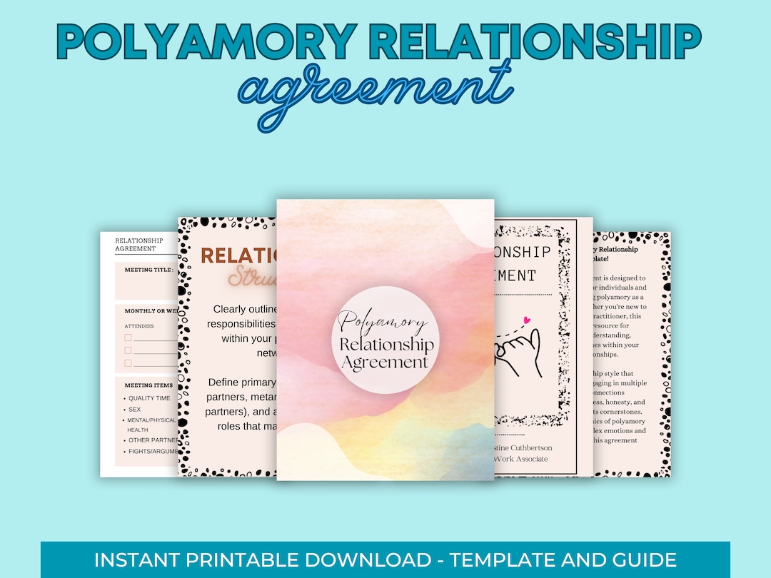 Beginners Guide: Polyamory Relationship Agreement Digital Download ...
