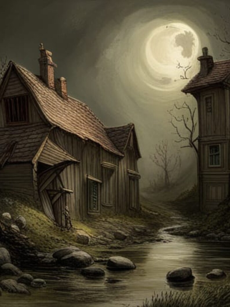 25 Eclectic Emo Cottage Core Digital Wall Art Download Artwork Prints ...