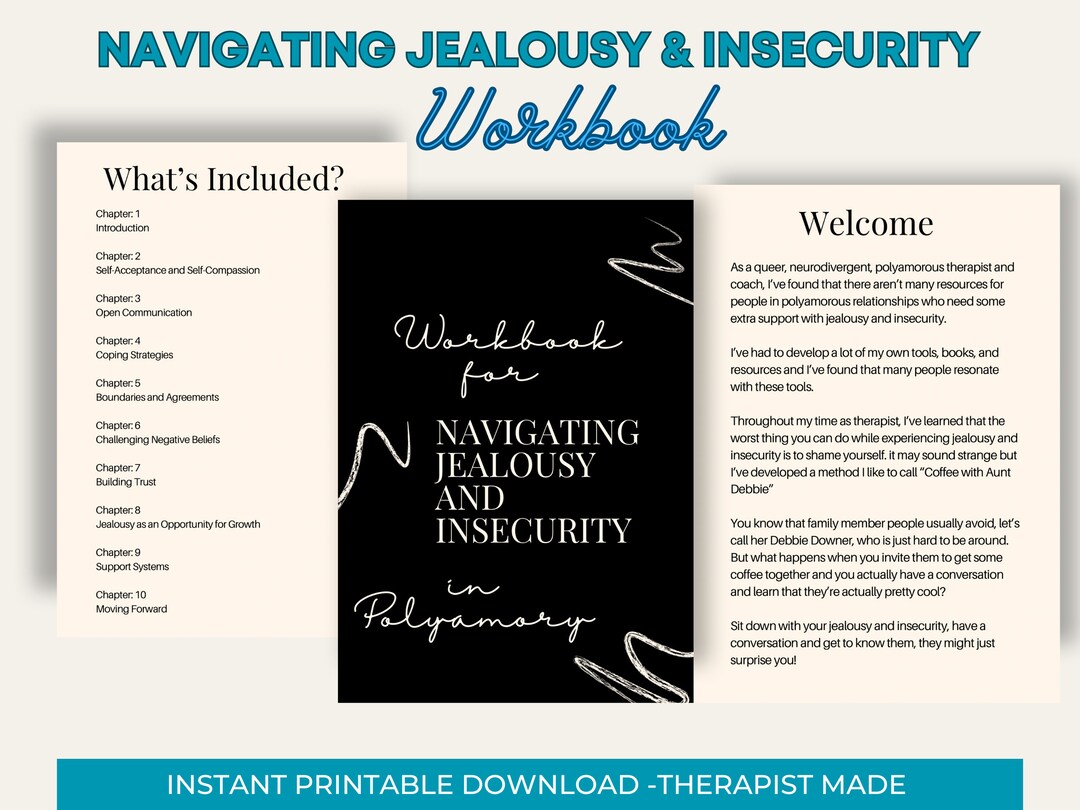 Navigating Jealousy and Insecurity in Polyamory Digital Workbook ...