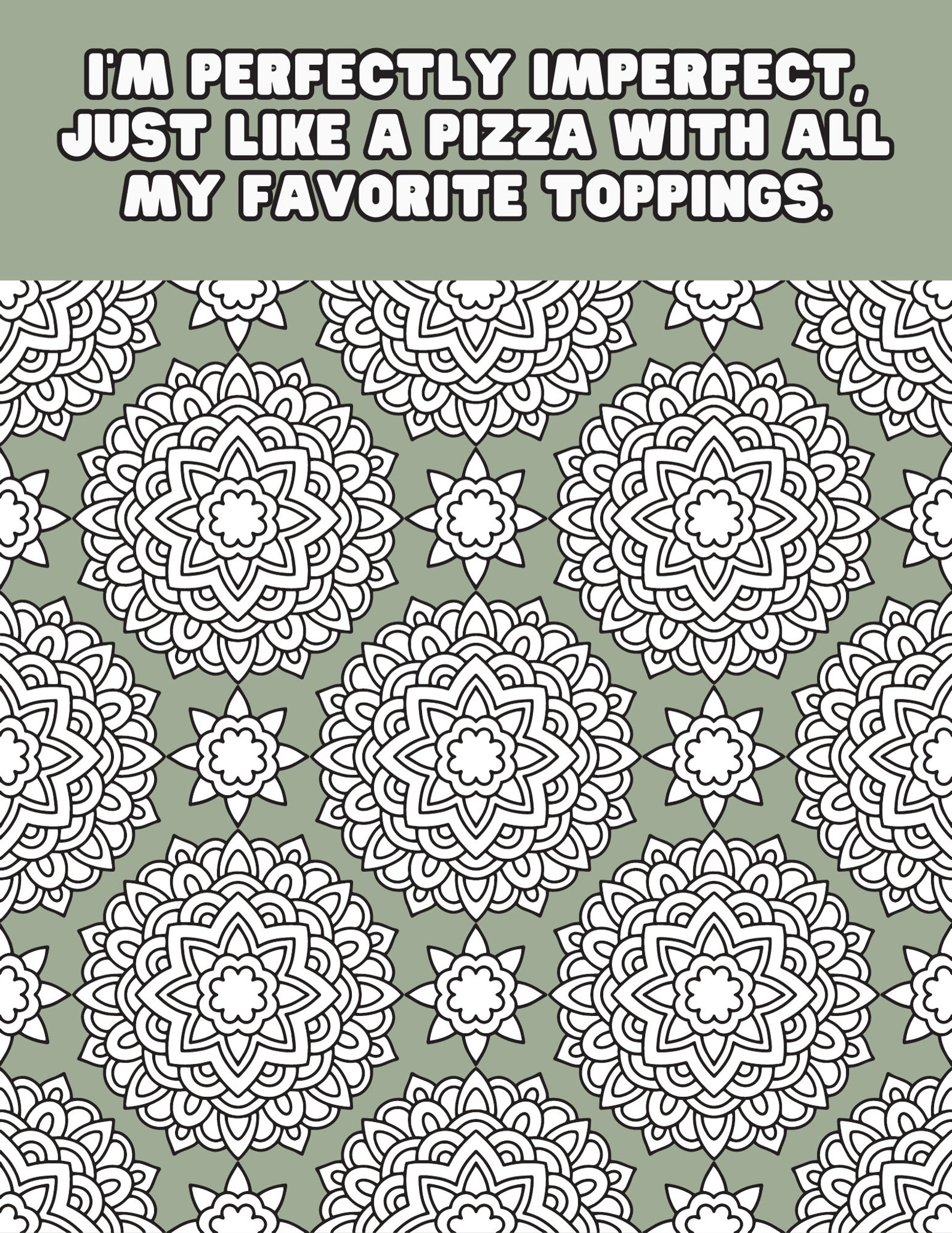 Funny Mental Health Coloring Pages: 20 Download and Print, Calming ...