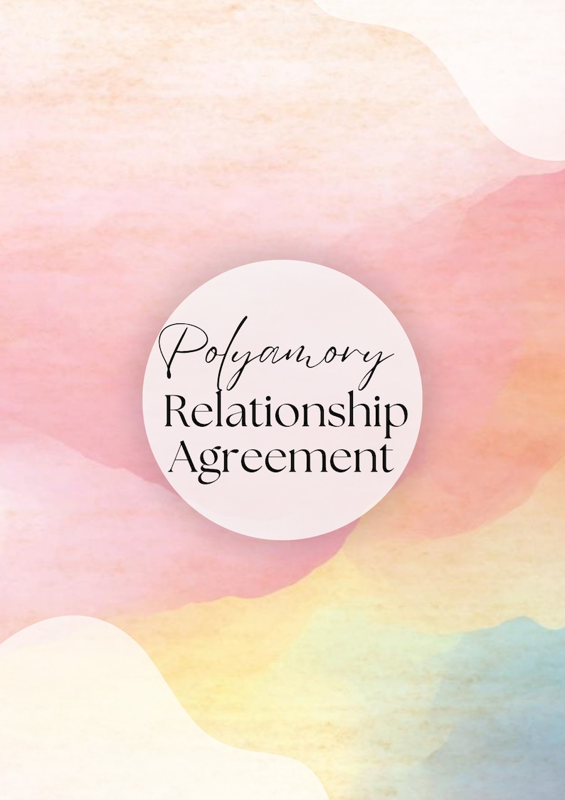 Beginners Guide: Polyamory Relationship Agreement Digital Download ...