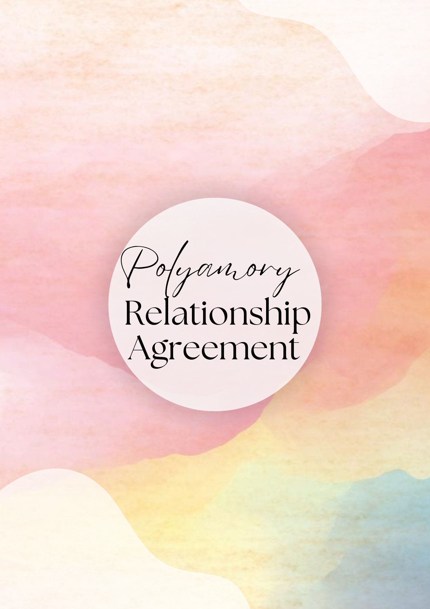 Beginners Guide: Polyamory Relationship Agreement Digital Download ...