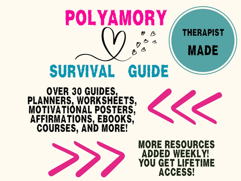 Polyamory Survival Guide Bundle Roadmap to Thriving Polyamorous ...