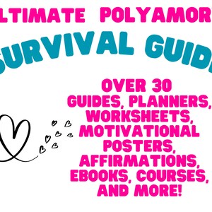 Polyamory Survival Guide Bundle Roadmap to Thriving Polyamorous ...